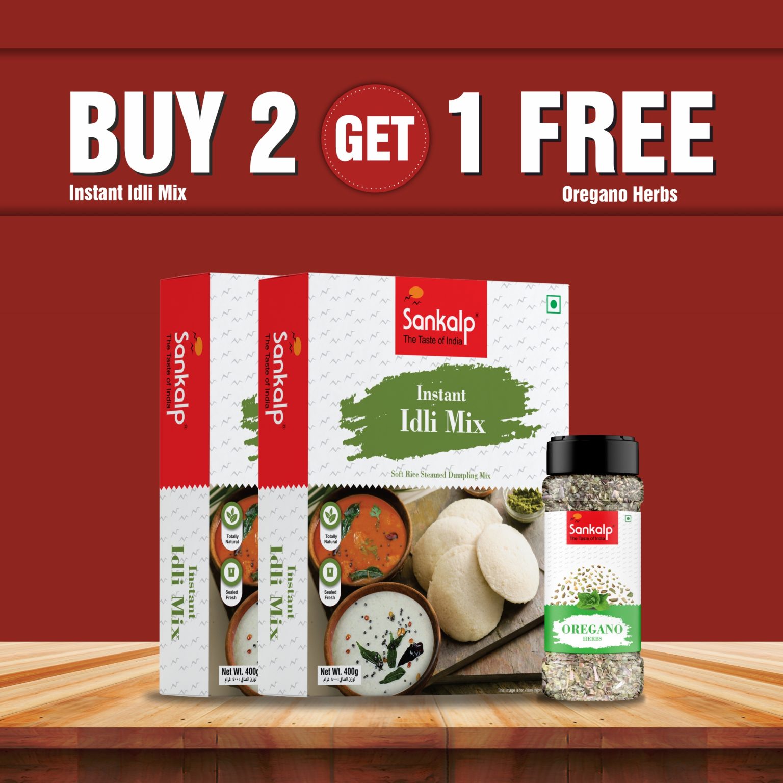 Buy Sankalp Instant Idli Mix - Order Online Instant Idli mix - Sankalp ...