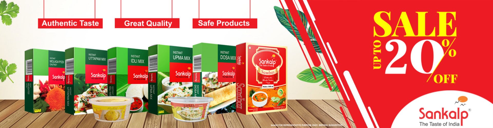 Buy Instant Mix & Ready to Eat Food | Sankalp Packaged Food.