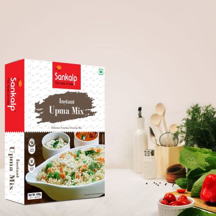 Buy Sankalp Instant Upma, 400 gm. Try Our Ready to cook Instant Upma ...