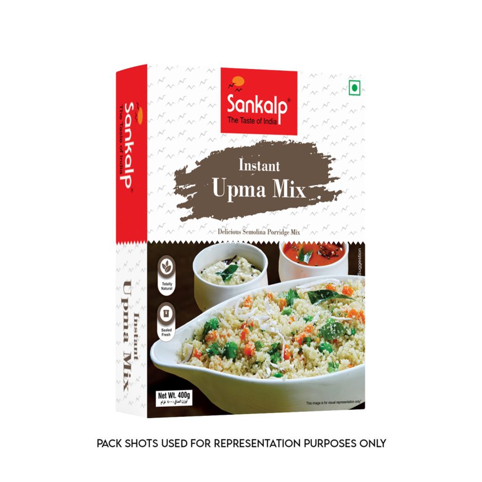 Buy Sankalp Instant Upma, 400 gm. Try Our Ready to cook Instant Upma ...