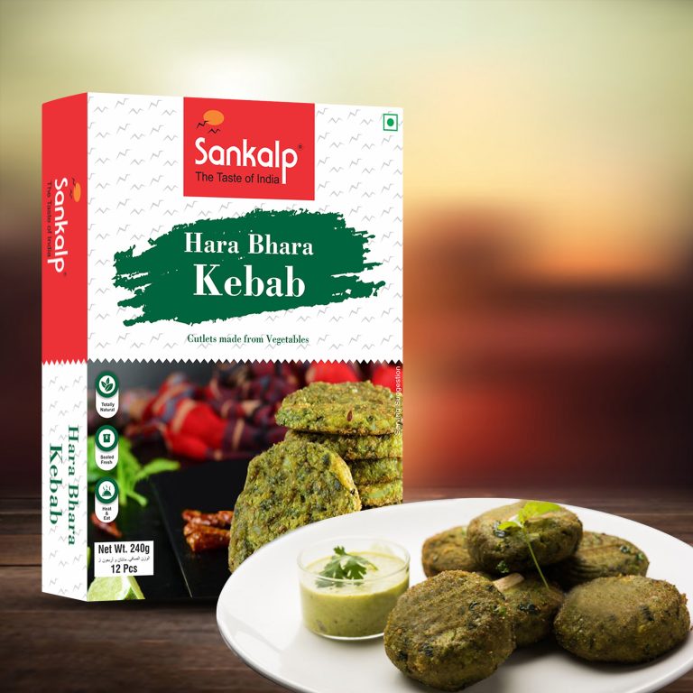 Buy Sankalp Special Hara Bhara Kebab at best price - Sankalp Food Product